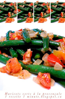 1 recette 1 minute: Haricots verts au beurre et aux amandes grillées