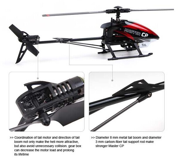 RcMoment: Walkera® MASTER CP Flybarless 6-Axis Gyro 6CH RC Helicopter ...