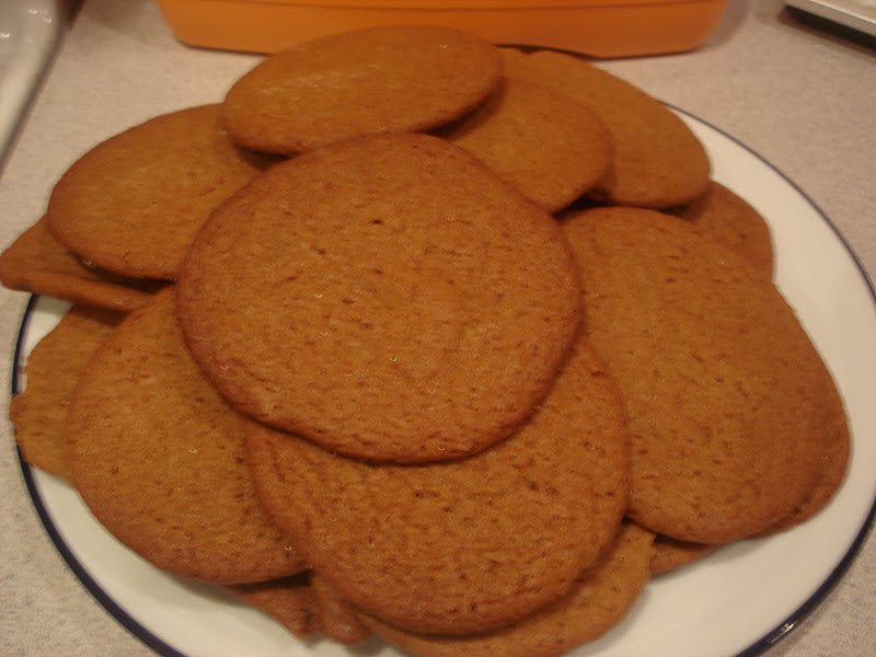 A Kitchen In Brooklyn: Sasha's Kitchen: Chewy Ginger Cookies