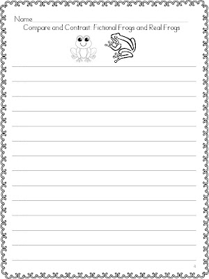 Classroom Freebies Too: Comparing and Contrasting Fictional and Real ...