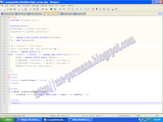 Tutorial lengkap membuat form Login dan Logout dengan PHP dan Mysql | Dian Permana's Blog