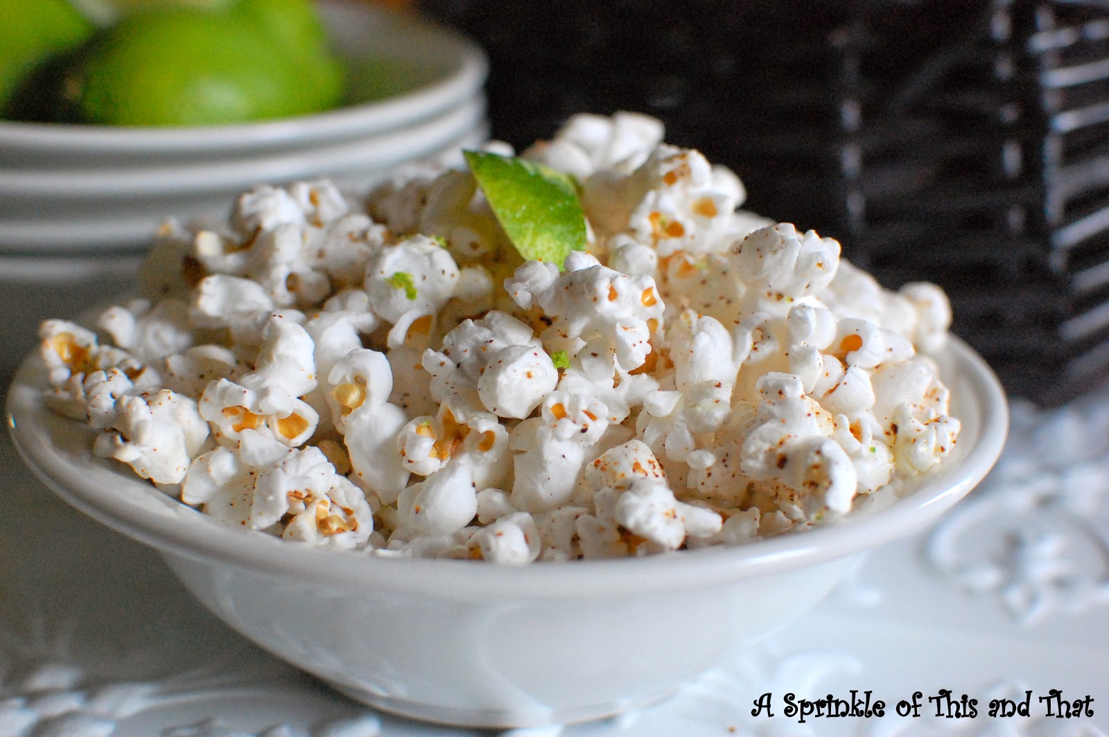 A Sprinkle of This and That: Chili Lime Popcorn