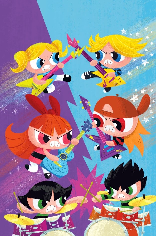 The Art of Matt Kaufenberg: Powerpuff Girls #9 Variant Cover