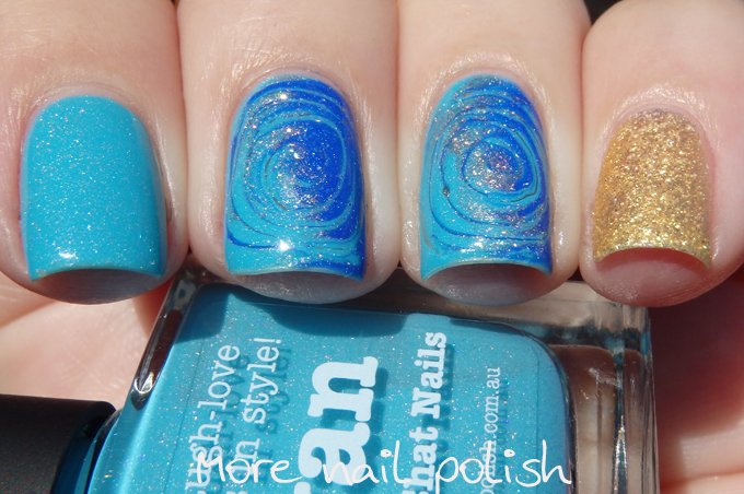 Picture Polish - Cyan ~ More Nail Polish