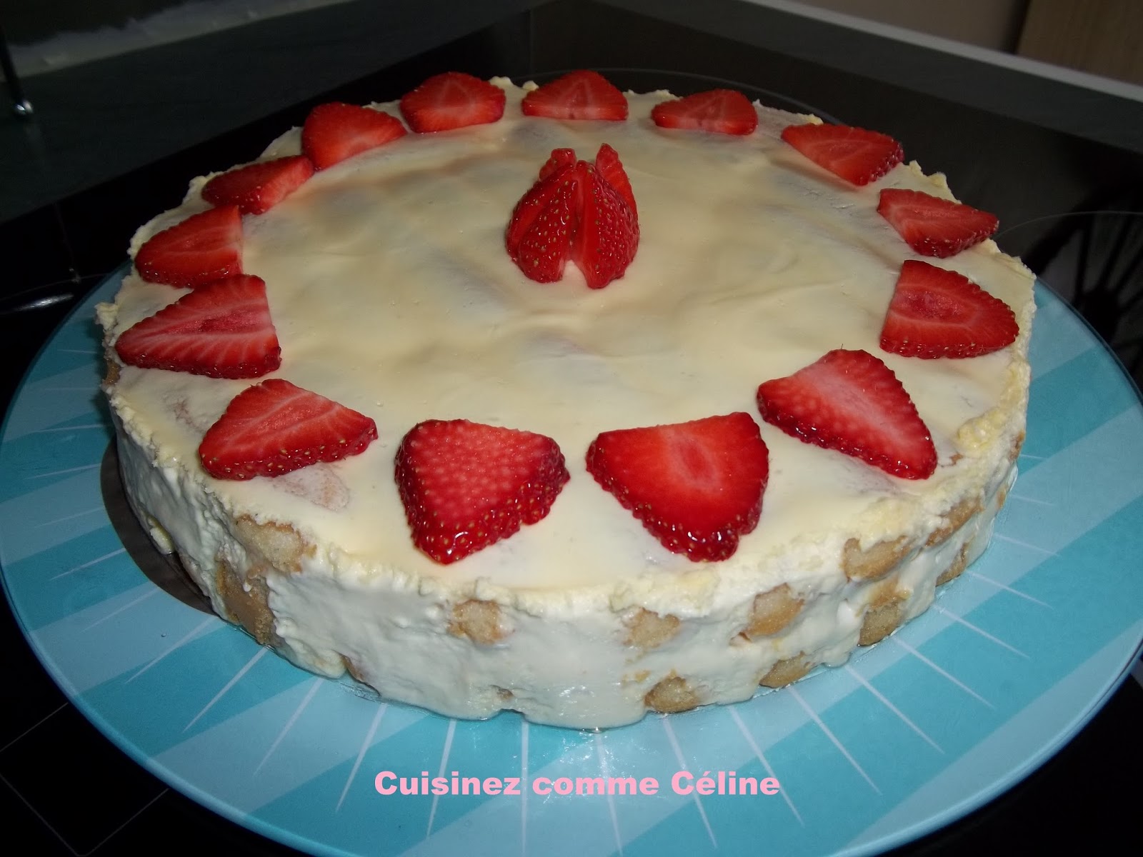 CuisinezcommeCéline: Tiramisu fraise