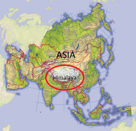 Mis experiencias en 6º de Primaria: El Himalaya