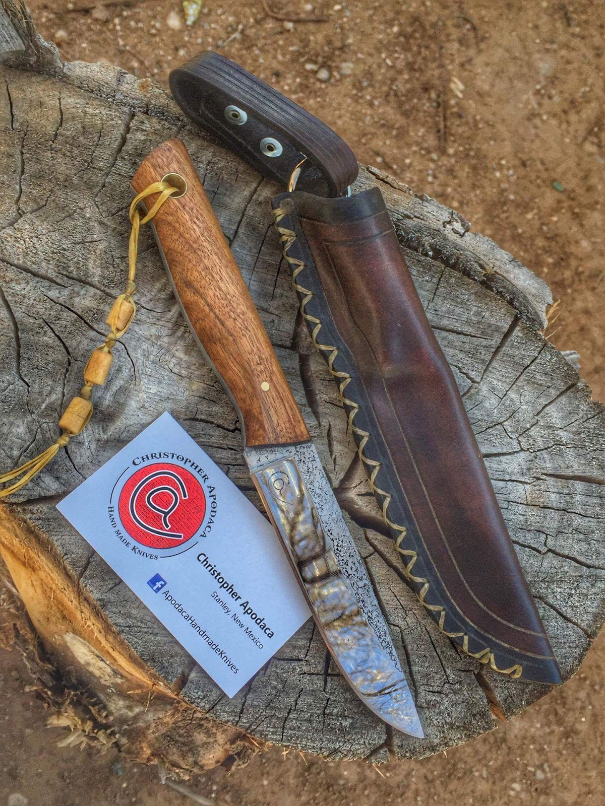 The 7 P's Blog: Christopher Apodaca Survival Knife Review & GAW!