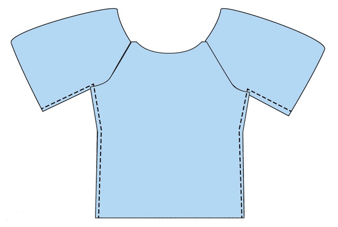Molde Gratuito De Blusa Cigana Tamanho Tamanho Tamanho 44 Com Passo A