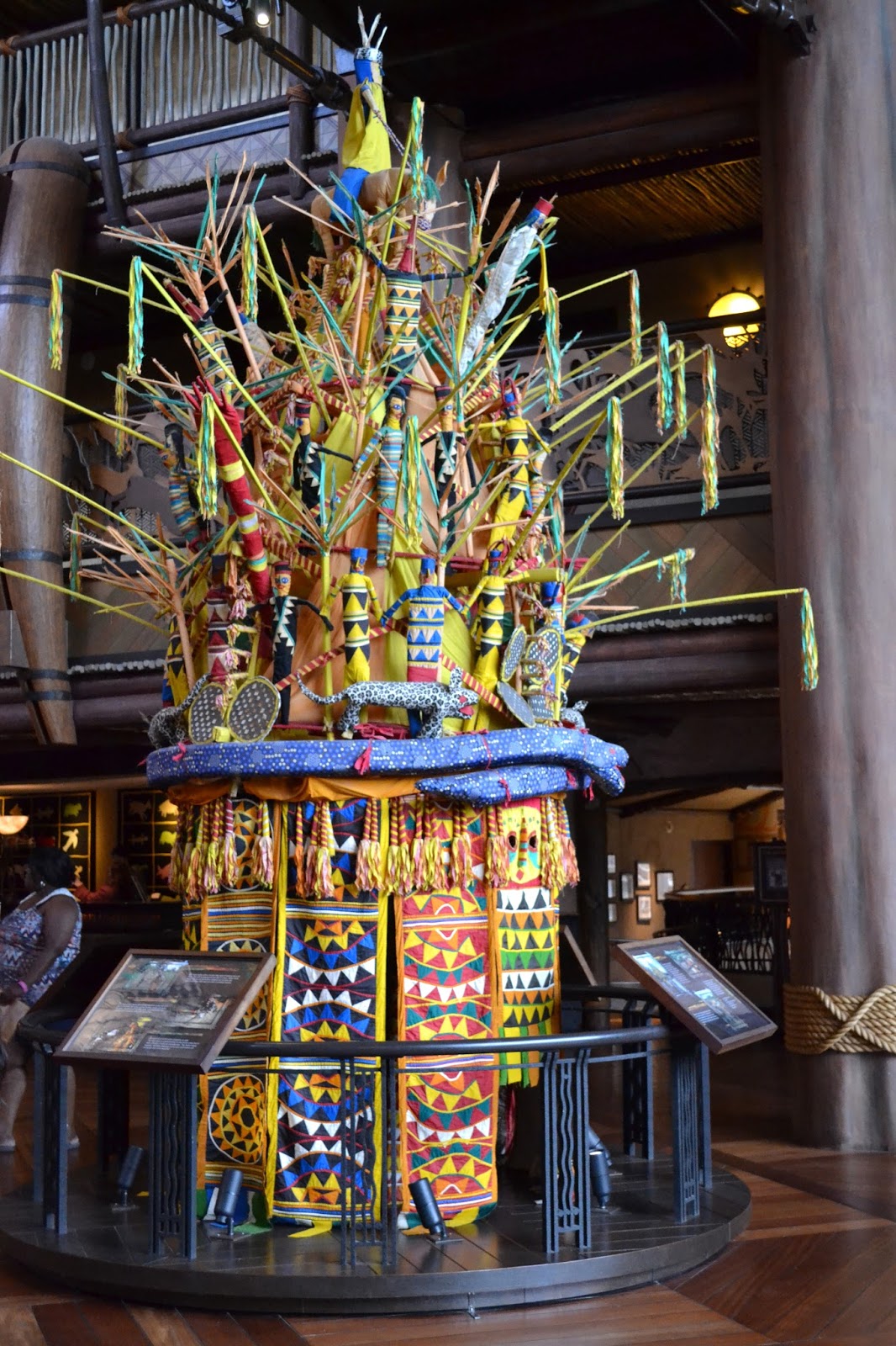 My Paisley World: All About Animal Kingdom Lodge's African Ijele Mask