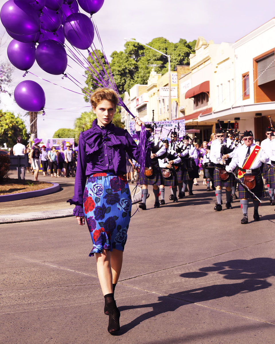 La Vie en Pose: Purple Reign by Corrie Bond