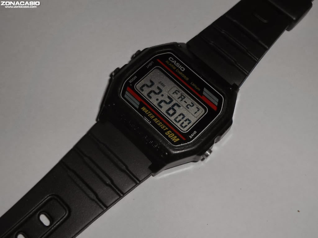 Zona Casio: W-19: cuando elegías un Casio por sus colores