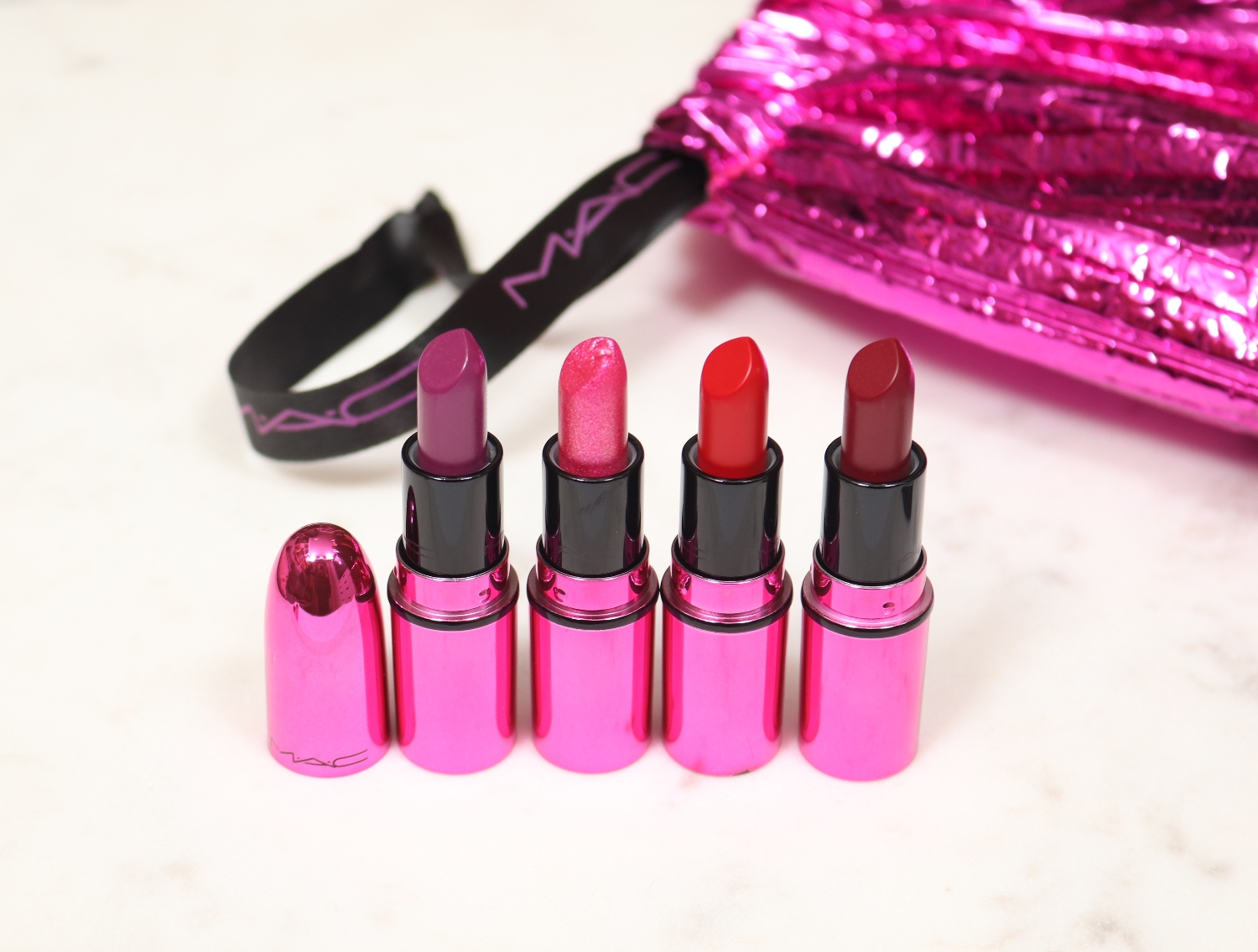 MacKarrie Beauty Style Blog: MAC Shiny Pretty Things Mini Lipstick Kit ...