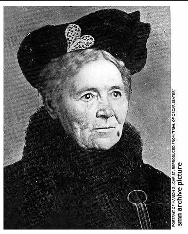 Old Glasgow Murders: 1908: THE MURDER OF MARION GILCHRIST