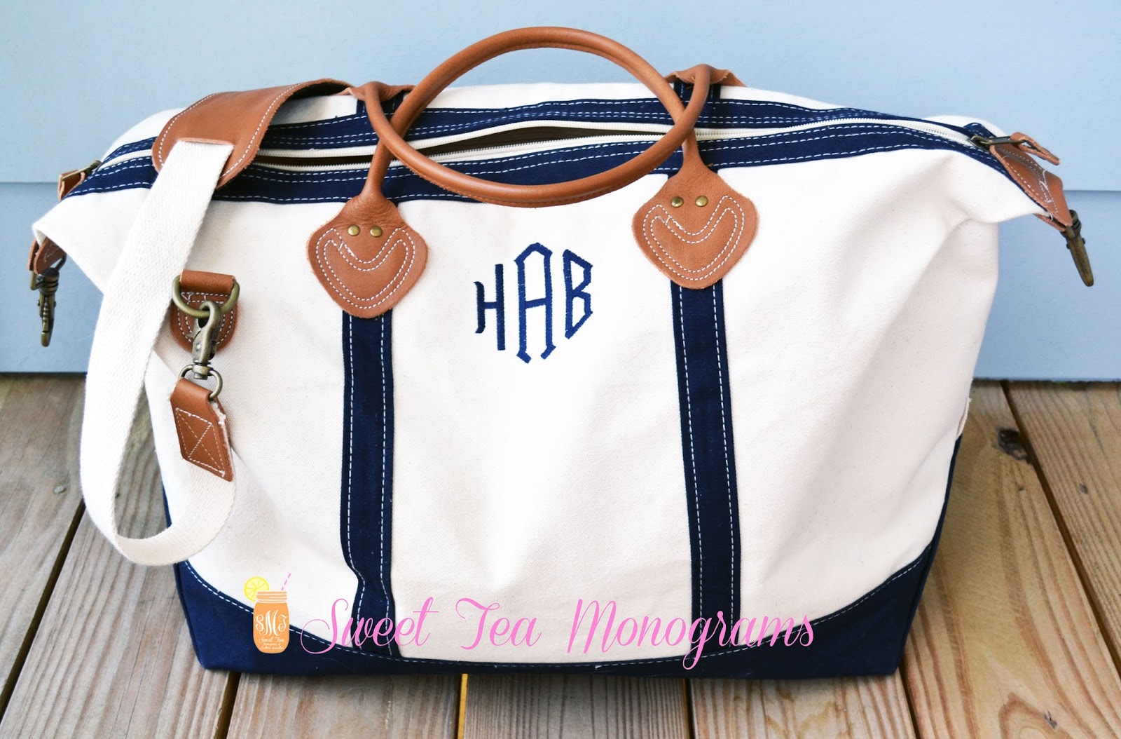 Canvas Weekender Bag Monogram | Paul Smith