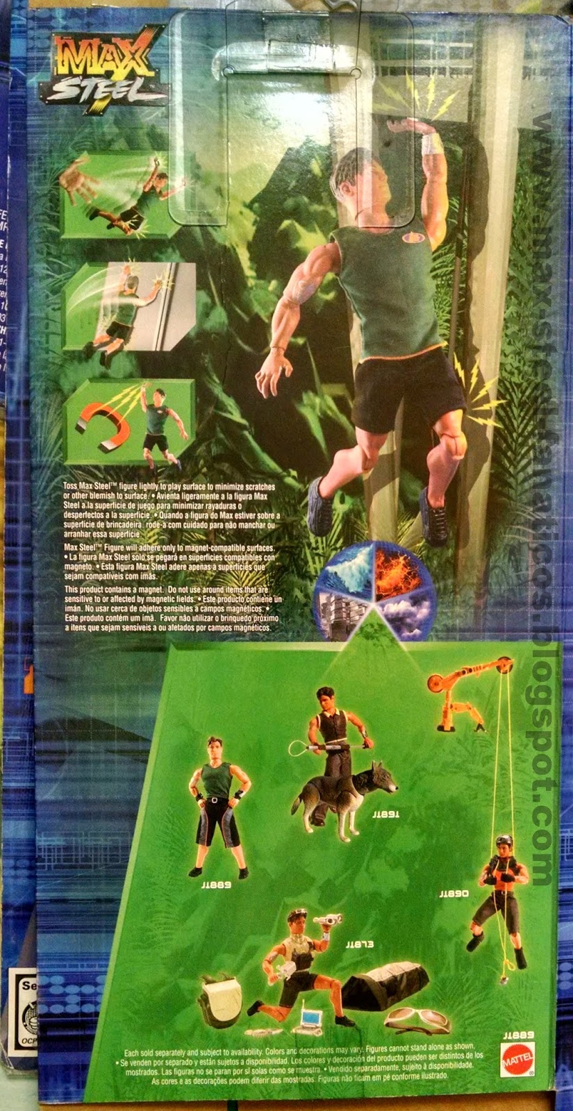 Max Steel Fanáticos: Línea Max Steel 2006 Completa
