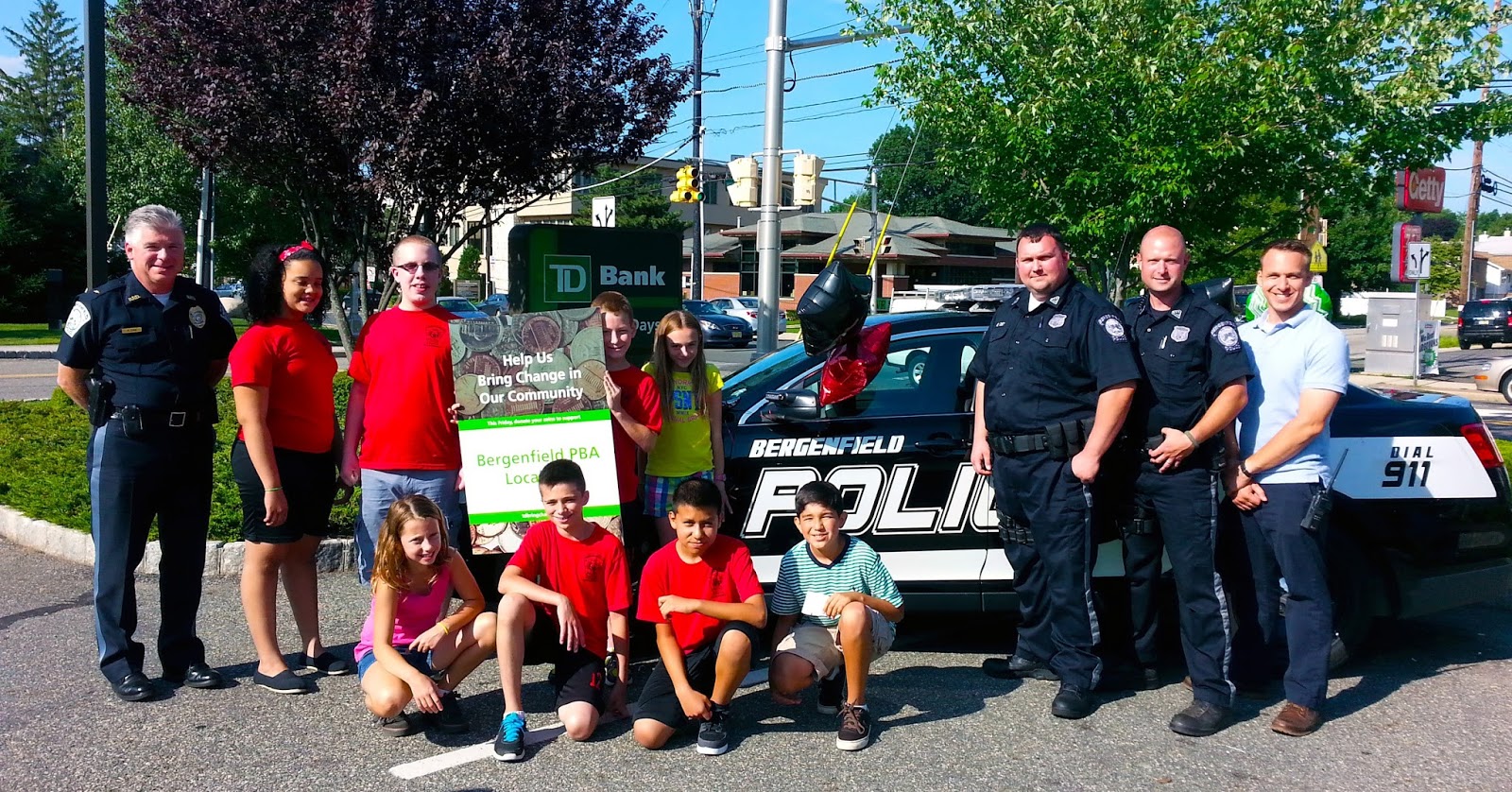 Bergenfield Police Department: TD Bank donates more than $2,000 to the ...