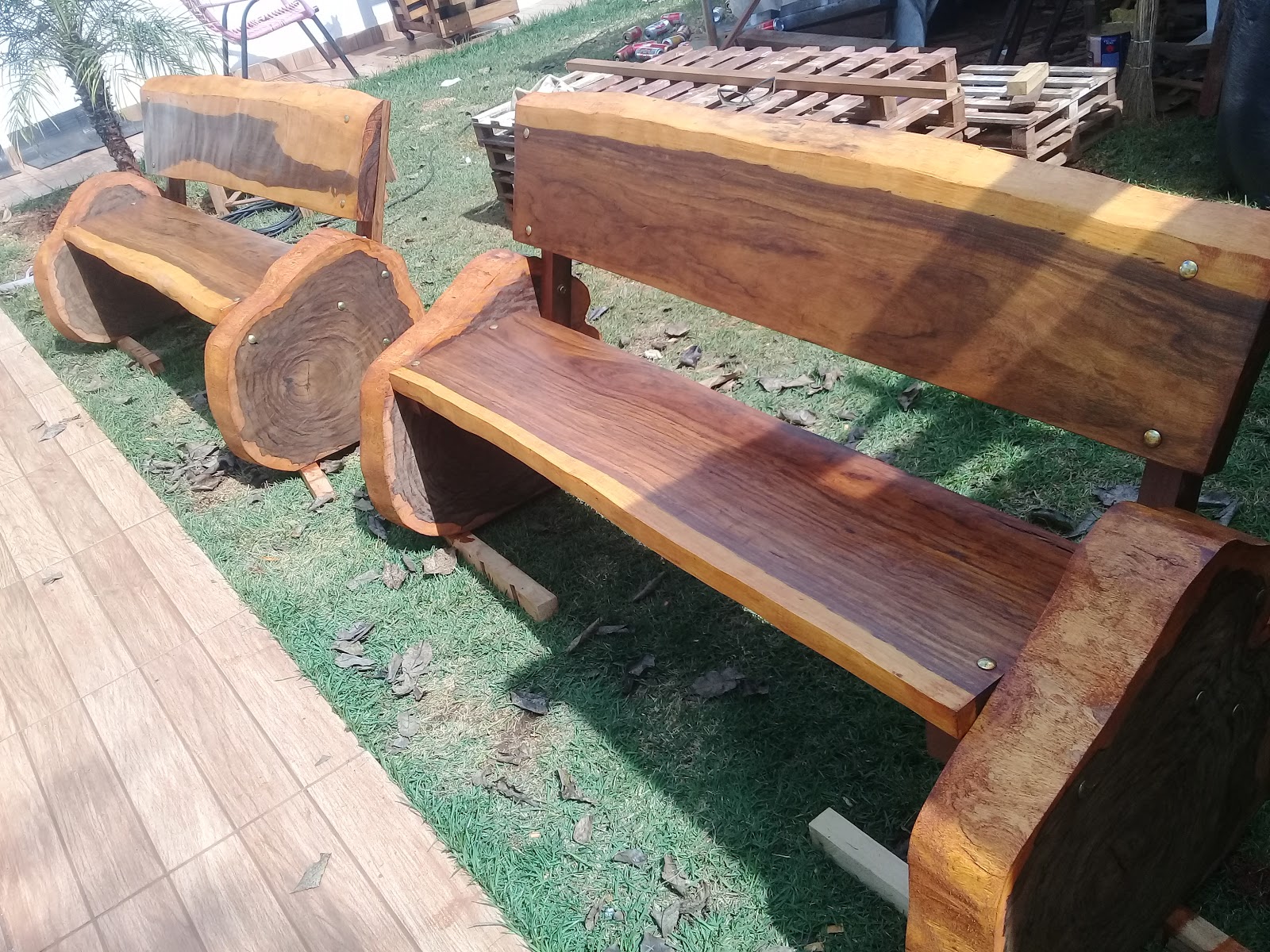 Banco em Madeira Rústico: maio 2019