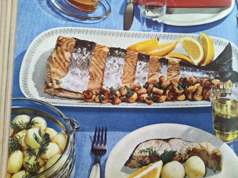 Spise Med Mormor: Hel kogt laks med hollandaisesauce