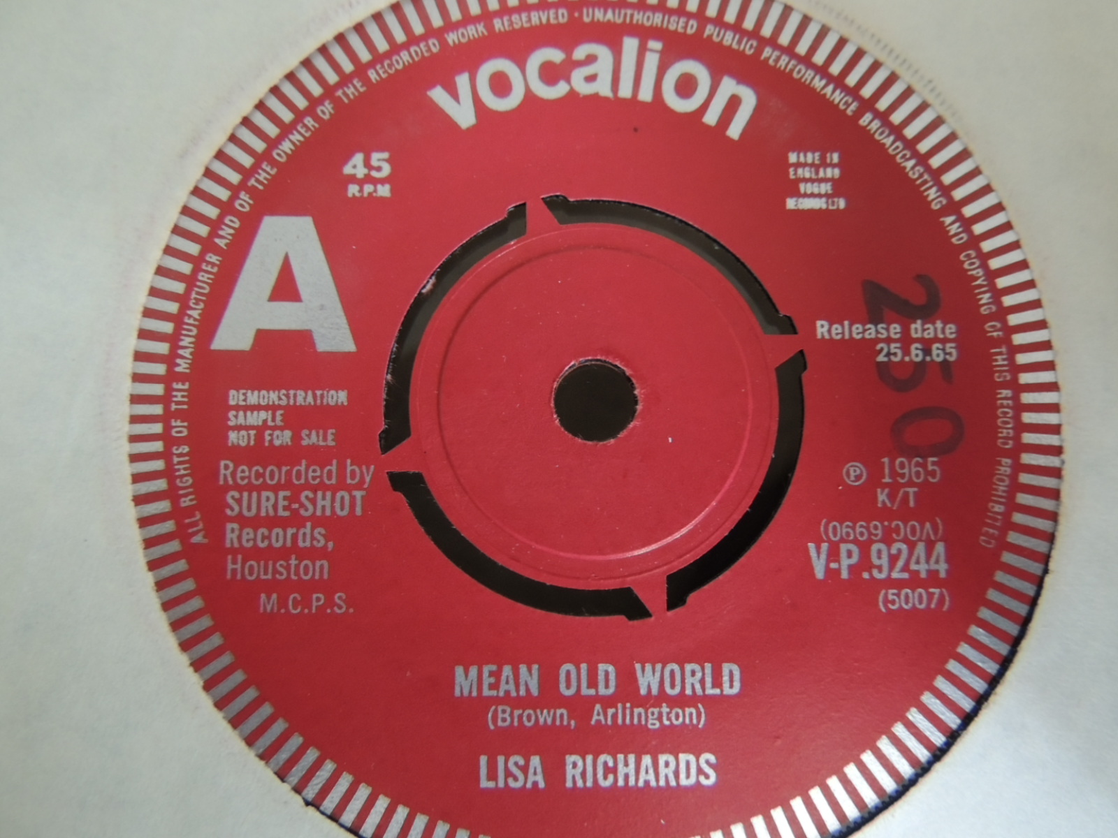 The Vinyl Word: Vinyl Obscurities - Vocalion label