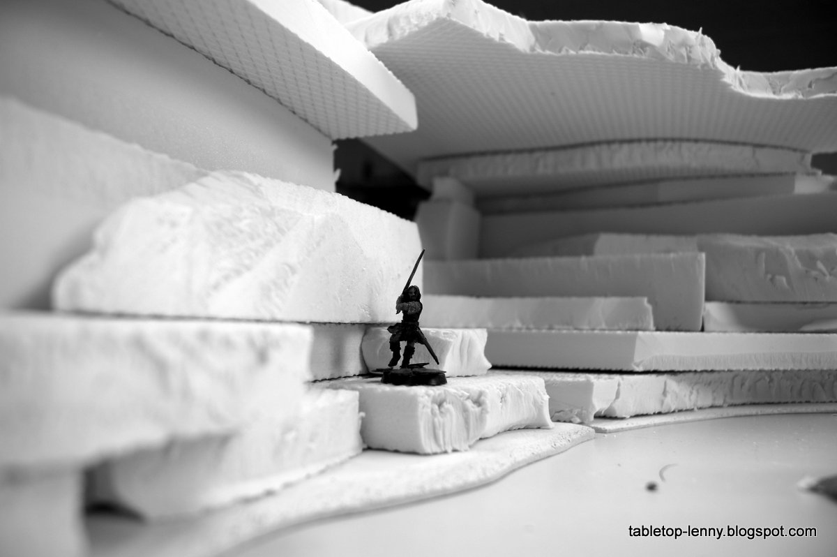 Tabletop-Lenny: MODEL TERRAIN TUTORIAL: How to make a rock scenery for ...