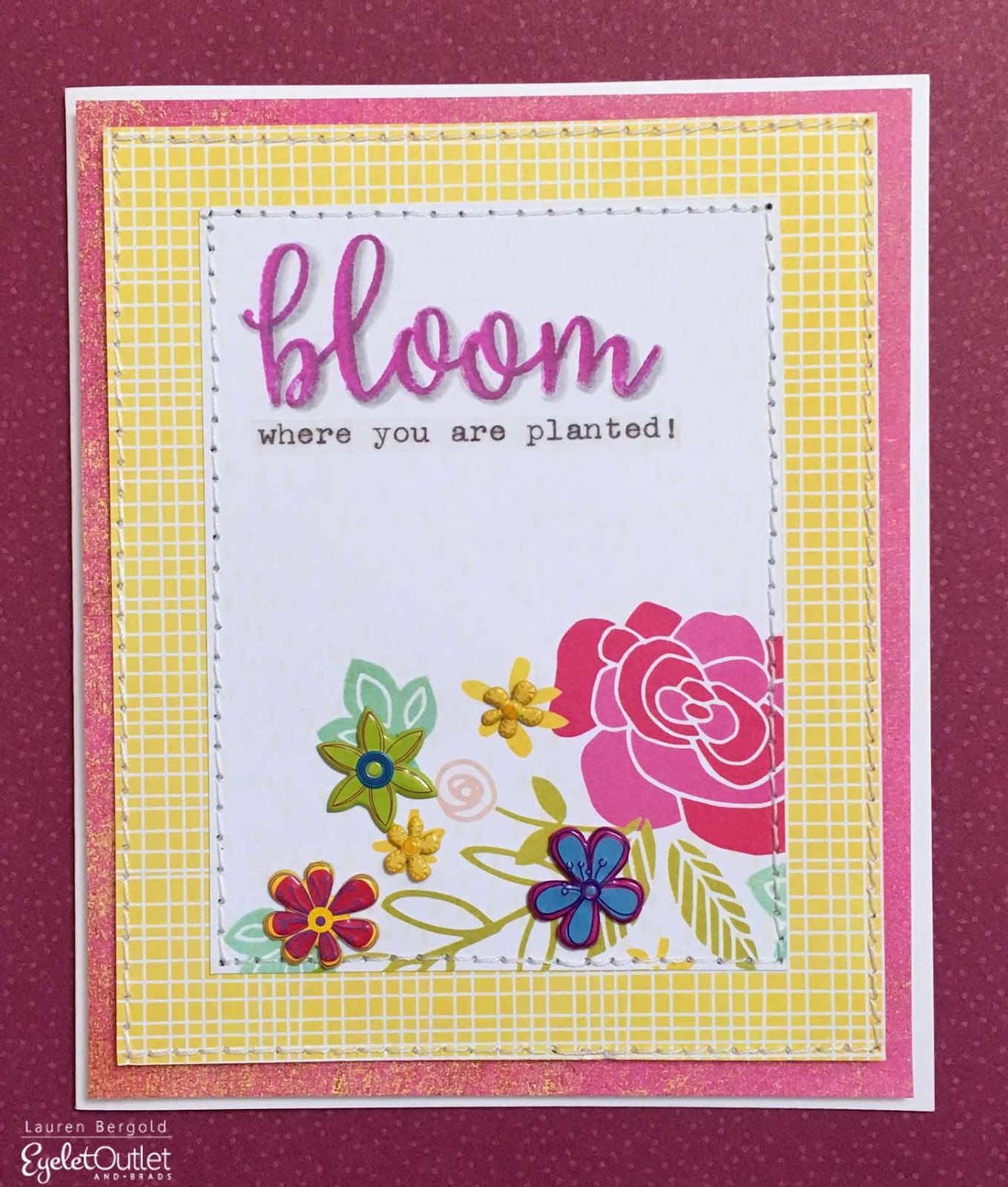 Eyelet Outlet: Flower Power!