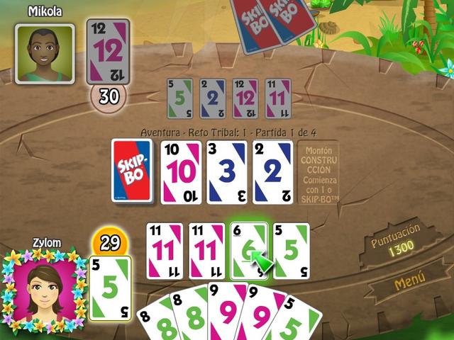 LOS JUEGOS DE ROLYN: Skip Bo - Castaway Caper Deluxe