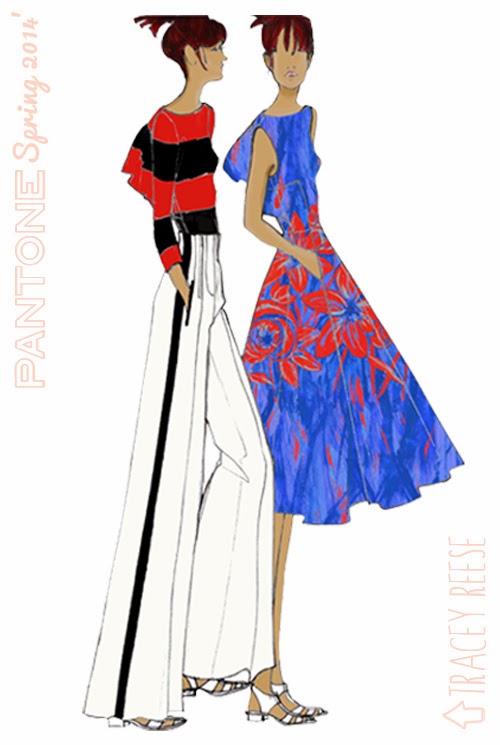 Spring Fashion Illustration