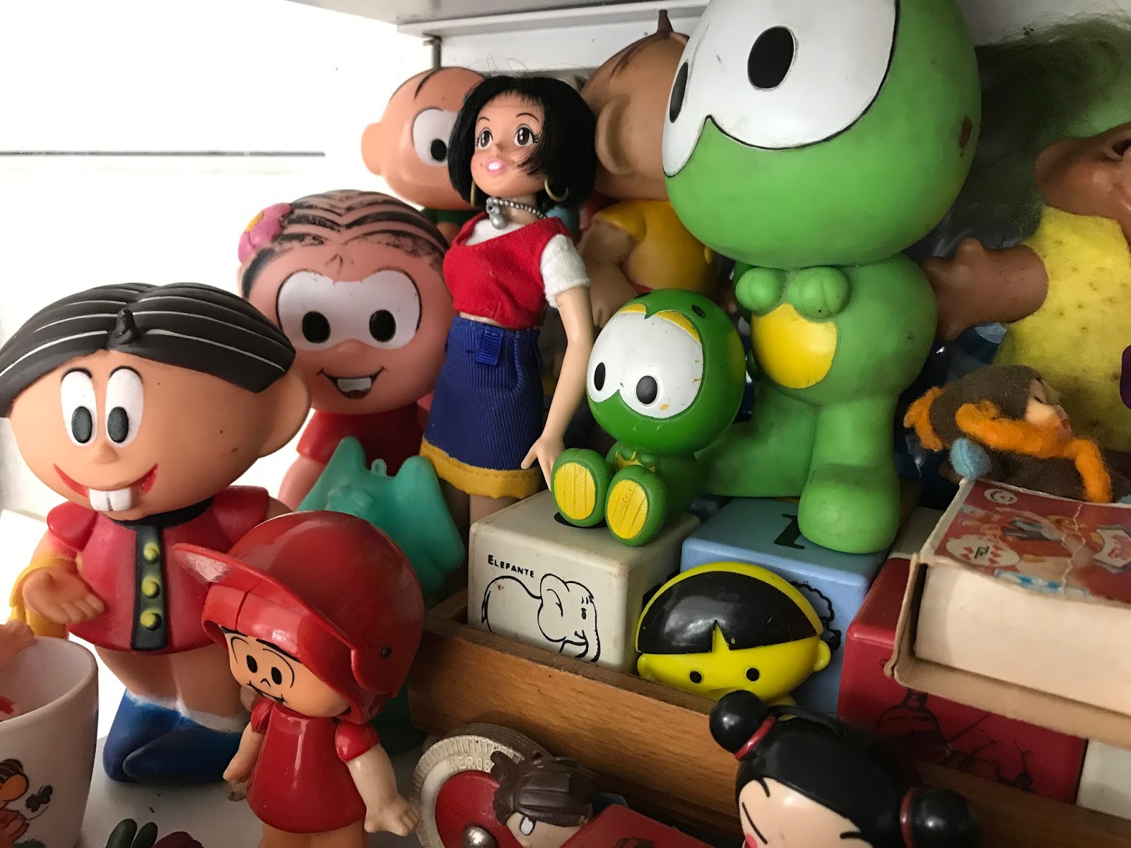 Ana Caldatto : Coleção Antiga Boneca Mônica e sua Turma