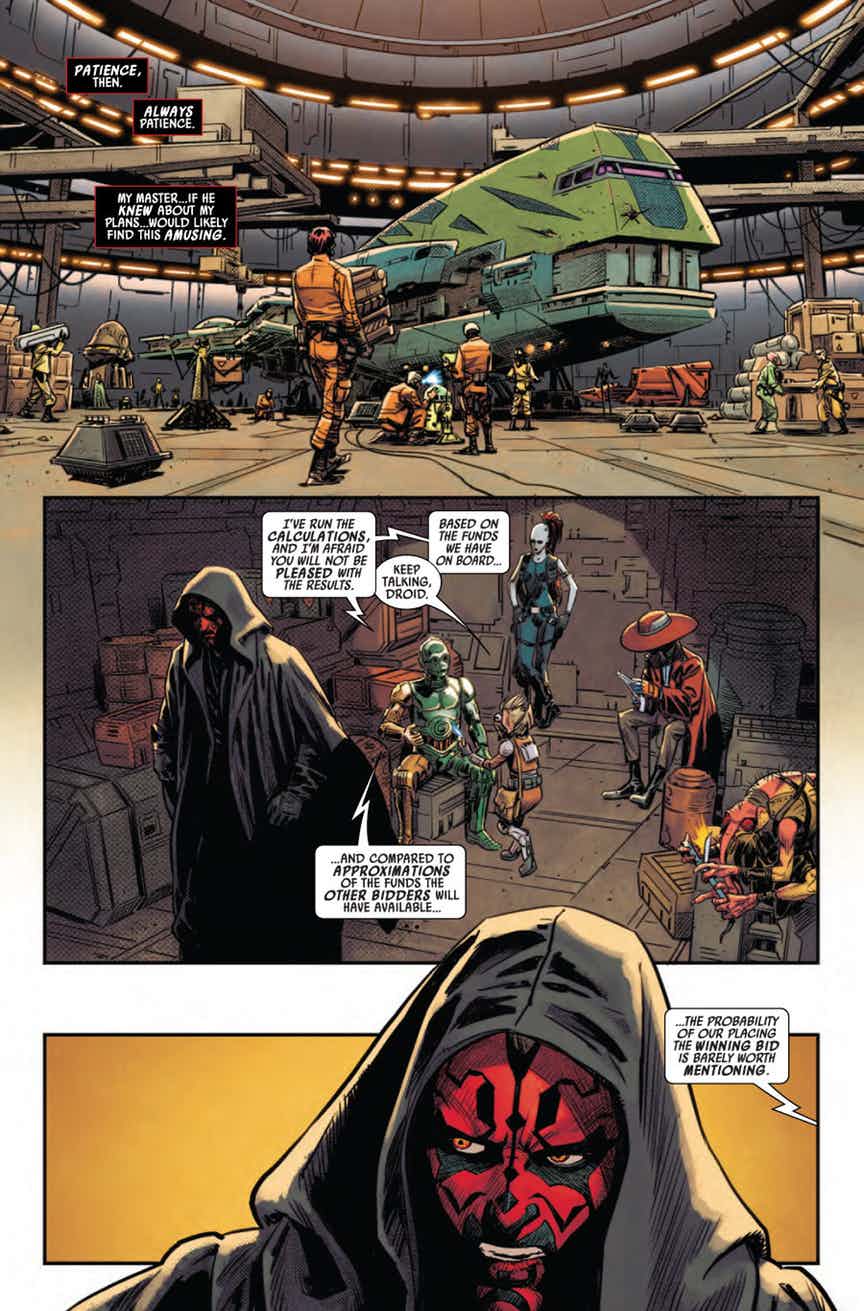 ¡Siempre quieres leer Un Cómic Más!: VISTAZO DE "DARTH MAUL #3" DE ...