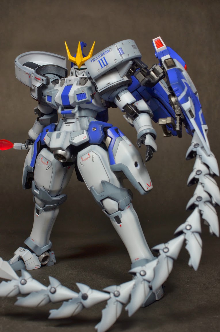 GUNDAM GUY: Dragon Momoko 1/100 OZ-00MS Tallgeese III - Painted Build