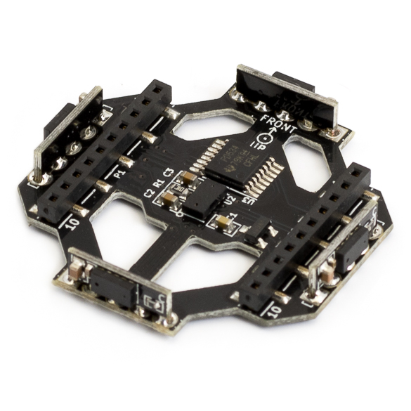 Crazyflie 2.0 Custom Obstacle Avoidance Deck with 13 VL53L1X ToF Sensors