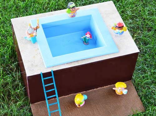 Discover Lifestyle: DIY : Mini Pool For Small Kids