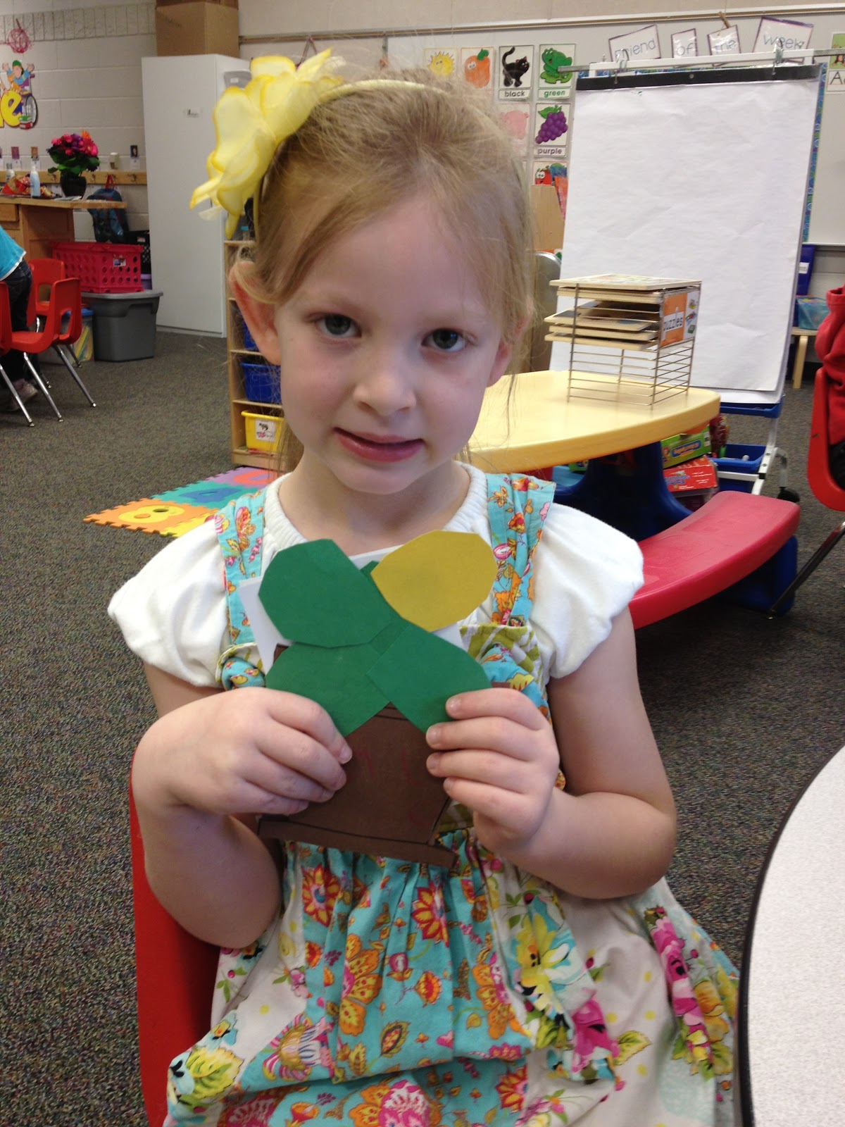 Sweet Life of First Grade: Look what's blooming in our classroom!!