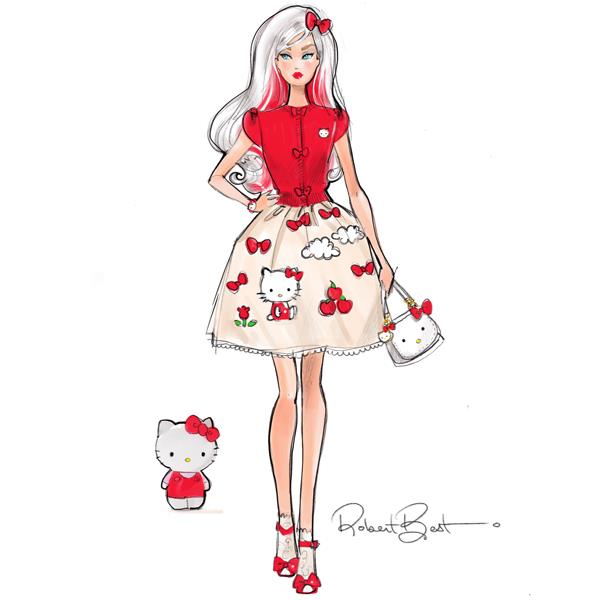 Barbie Hello Kitty 2017. - Barbie My Fashion Doll