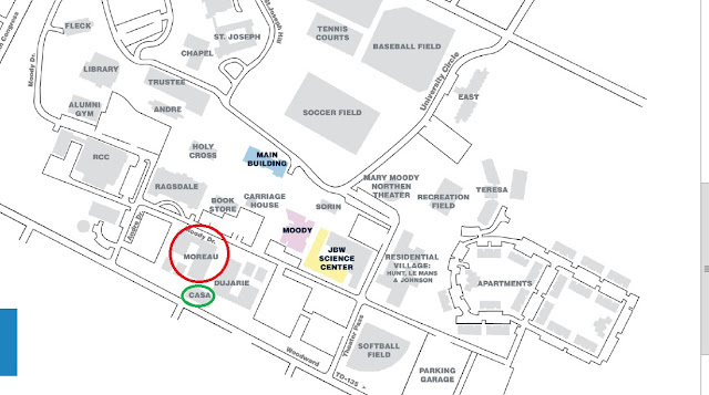 Tobi's St. Edward's University Survival Guide: 1st day. D-Day.