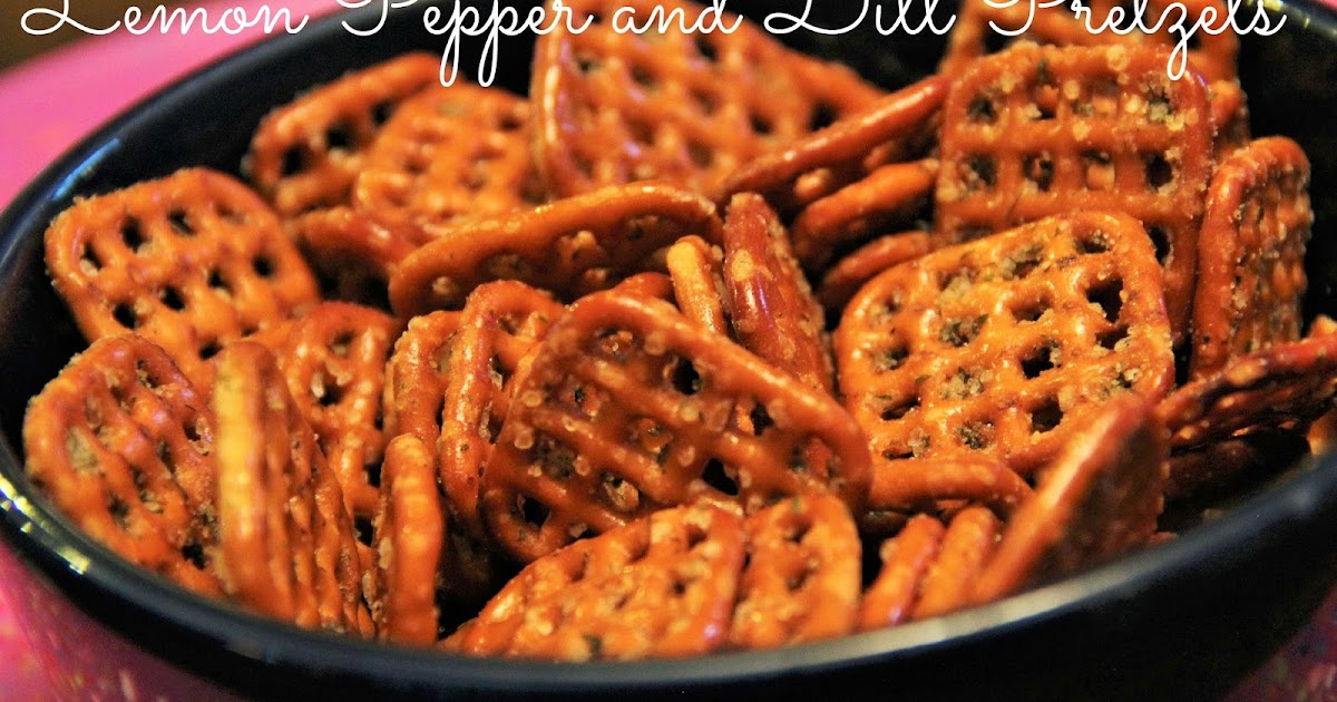 Lemon Pepper and Dill Pretzels | Flip2Tasty