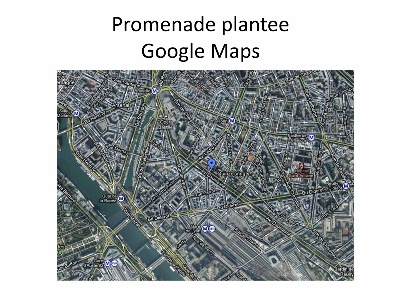 London Sky Walk: Promenade plantee, Precedent