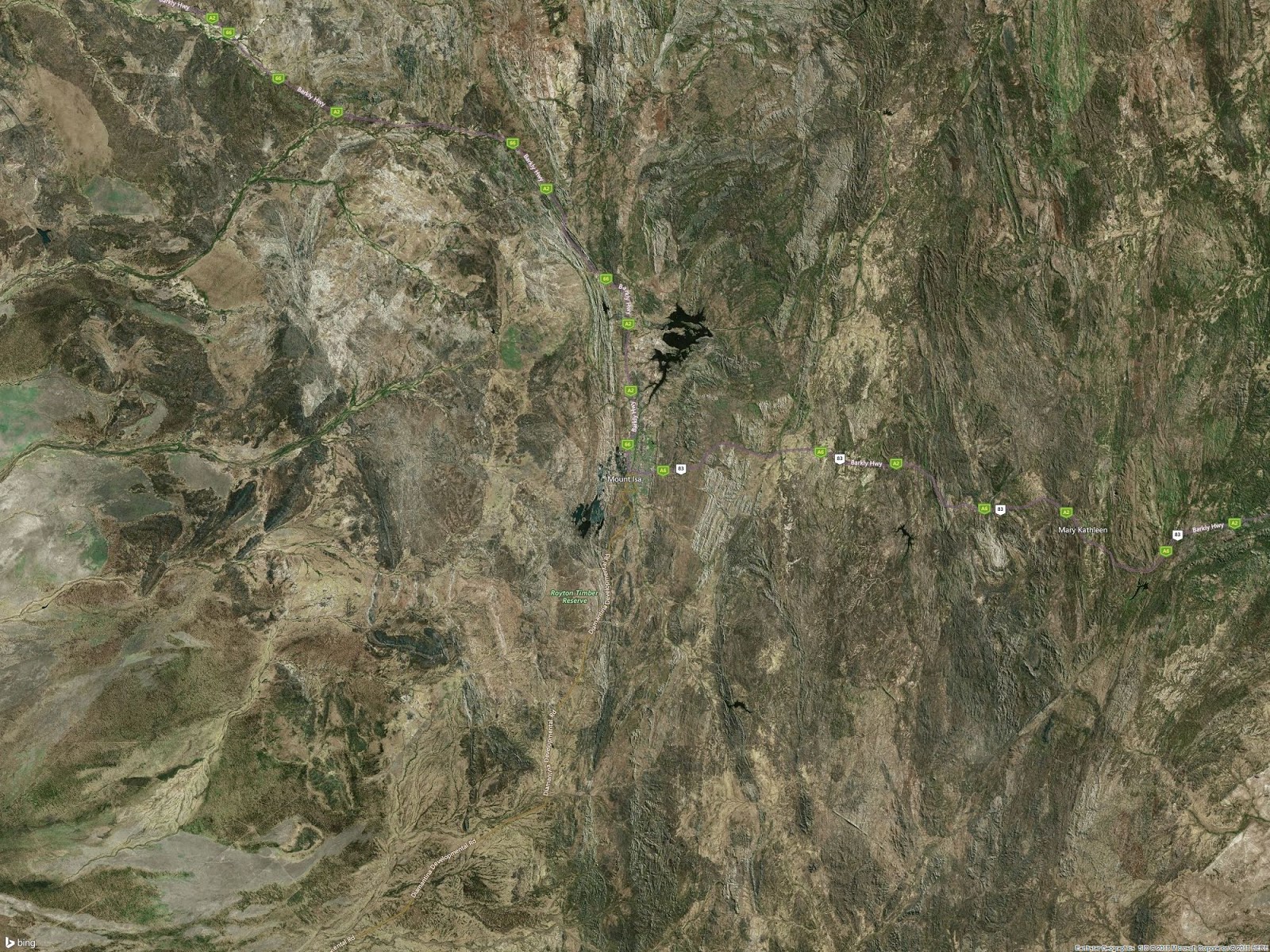 Mount Isa Map Free Download