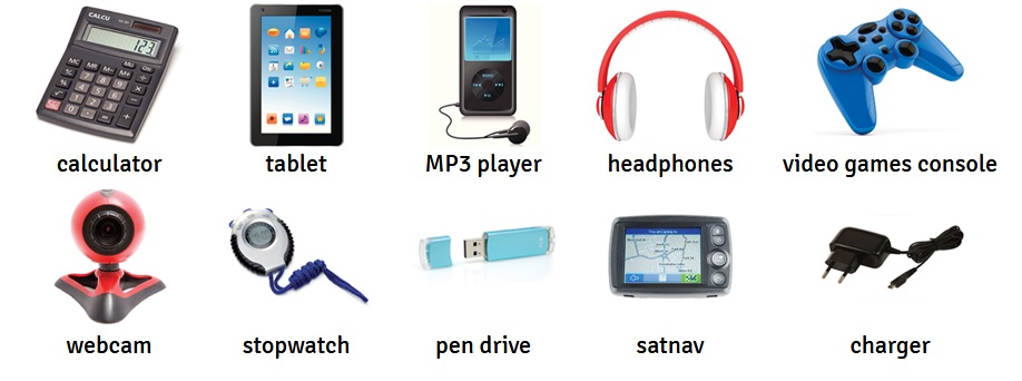 Carmelitas English: Unit 1: A World of Gadgets