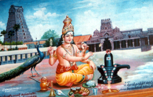 navichid: Glory of "Thiruchendur' Murugan statue