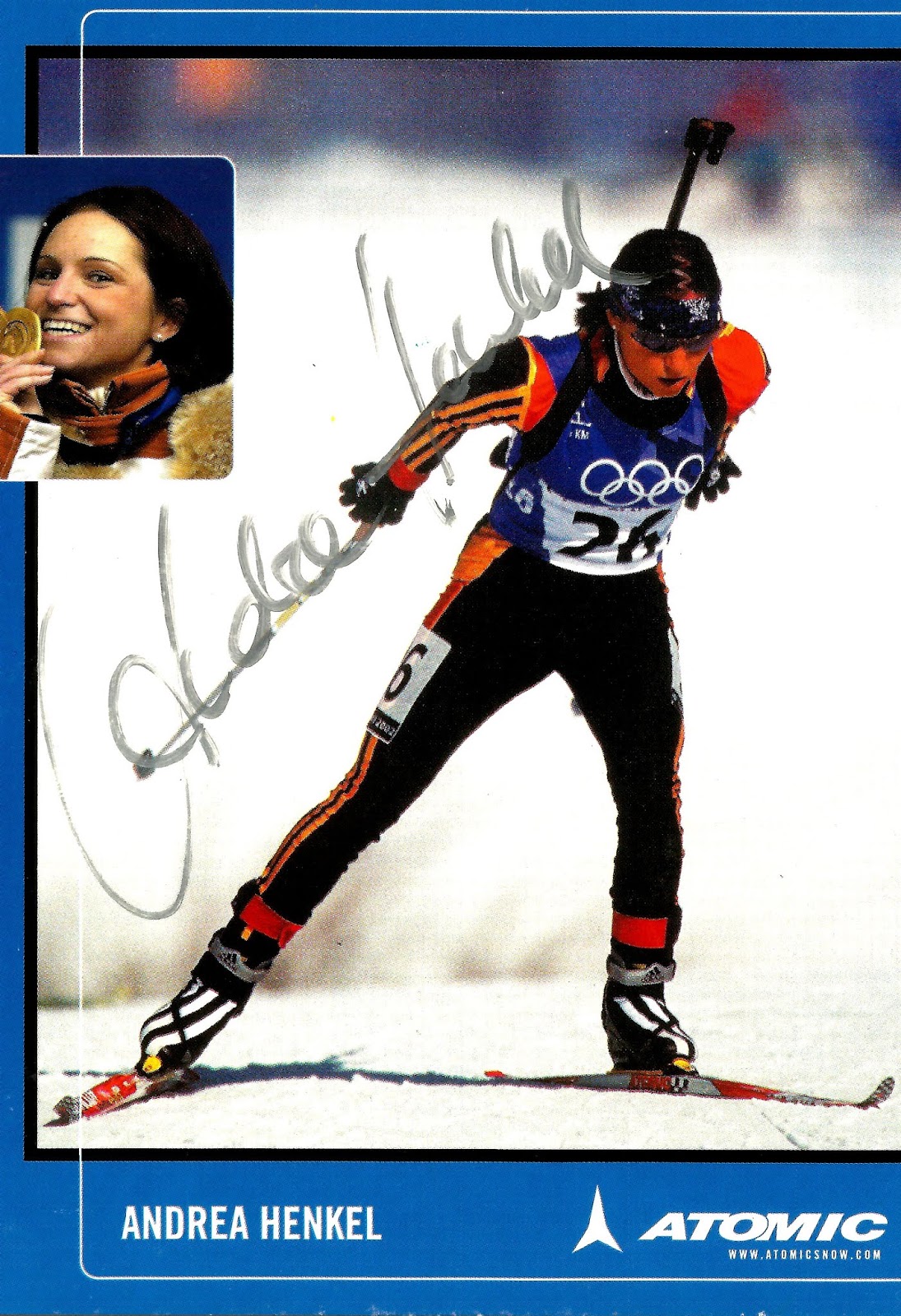 Autografy Bartka : Andrea Henkel