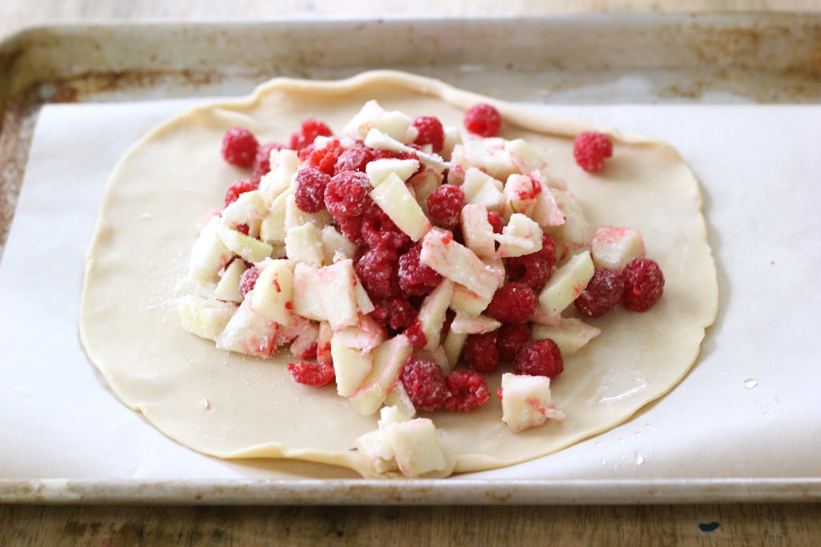 Raspberry & Pear Crostada – Jenny Steffens Hobick