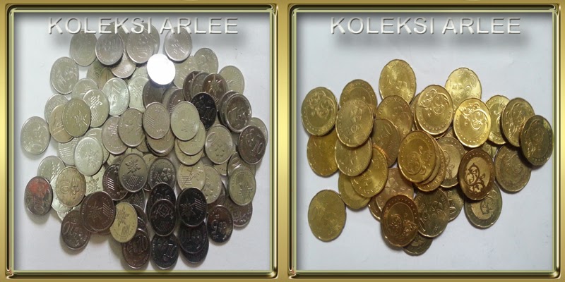 Koleksi Matawang Dan Syiling Arlee: KOLEKSI DUIT SYILING MALAYSIA