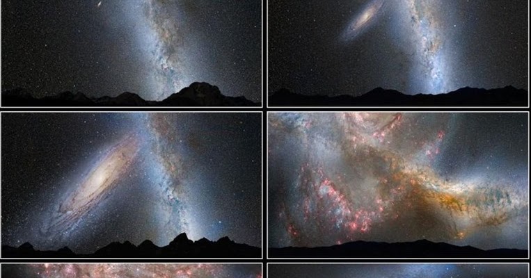 Ταξίδια του νου...: Milkdromeda... Ο μελλοντικός υπεργαλαξίας...