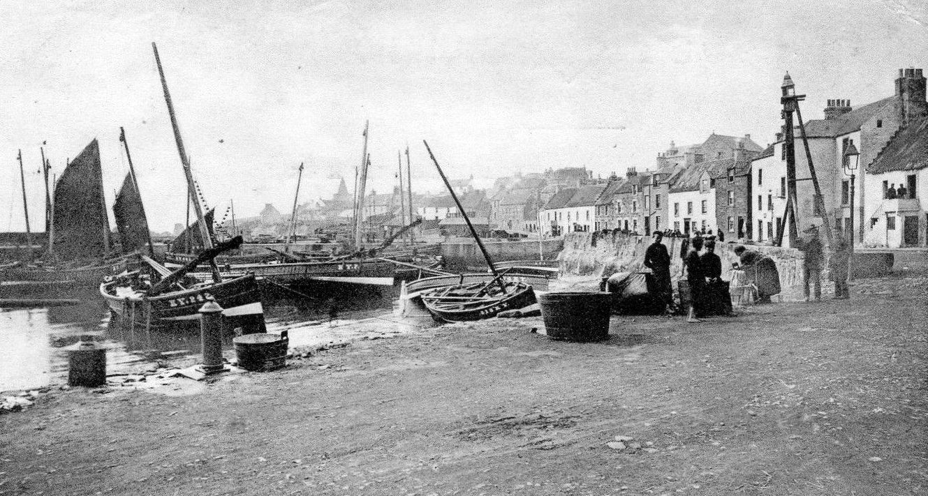 Tour Scotland: Old Photograph Shore Street St Monans East Neuk Of Fife ...