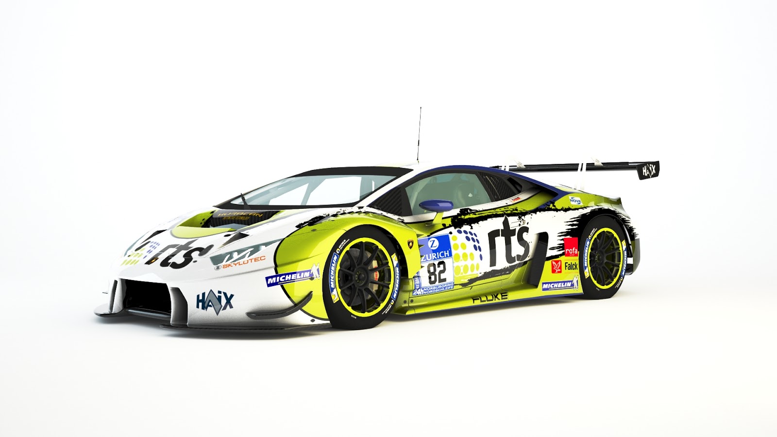Lucian Paine Design: Lamborghini Huracan GT3 "RTS Wind AG"