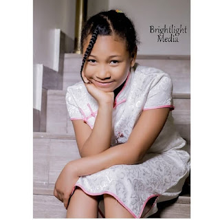 Pictures of Nollywood actress, Pearl Shim on set