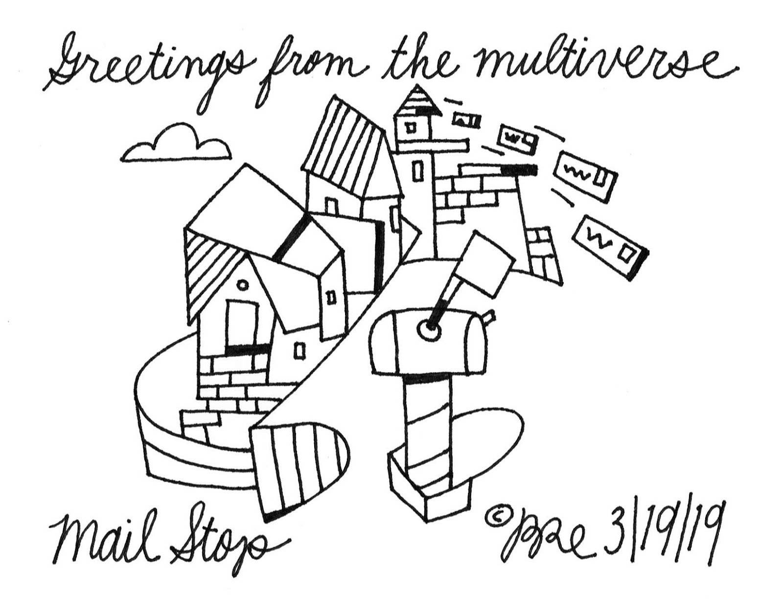 Greetings From The Multiverse Mail Stop greetings-from-the-multiverse-mail-stop
