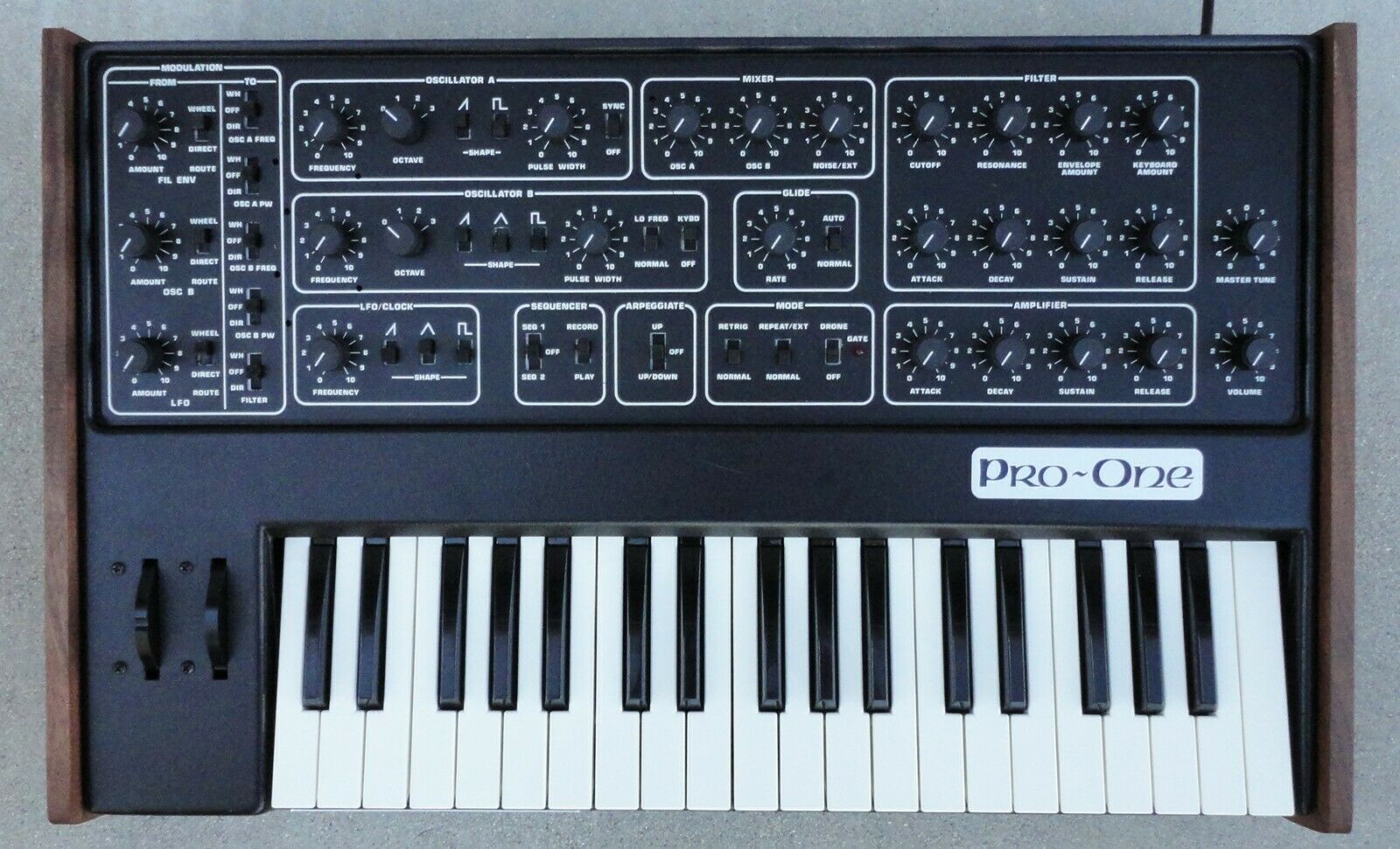 MATRIXSYNTH: Turbo CPU Sequential Circuits Pro-One - Analog Synthesizer ...