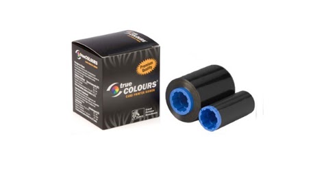 RIBBON PRINTER ID CARD ZEBRA P330i / P430i BLACK MONOCHROME 800015-101 ...